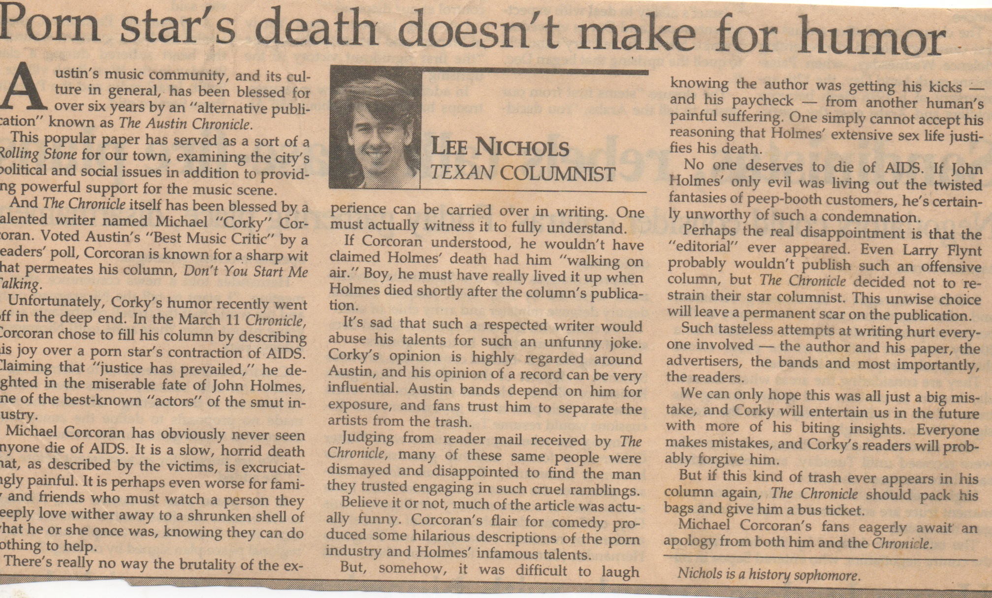 Lee Nichols | MichaelCorcoran.net